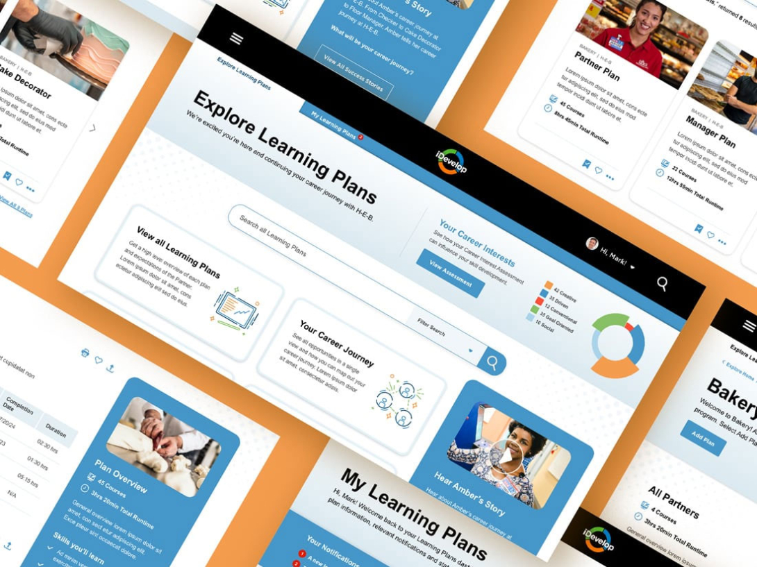 H-E-B Grocery Company Learning Plans Application - Branch Boston